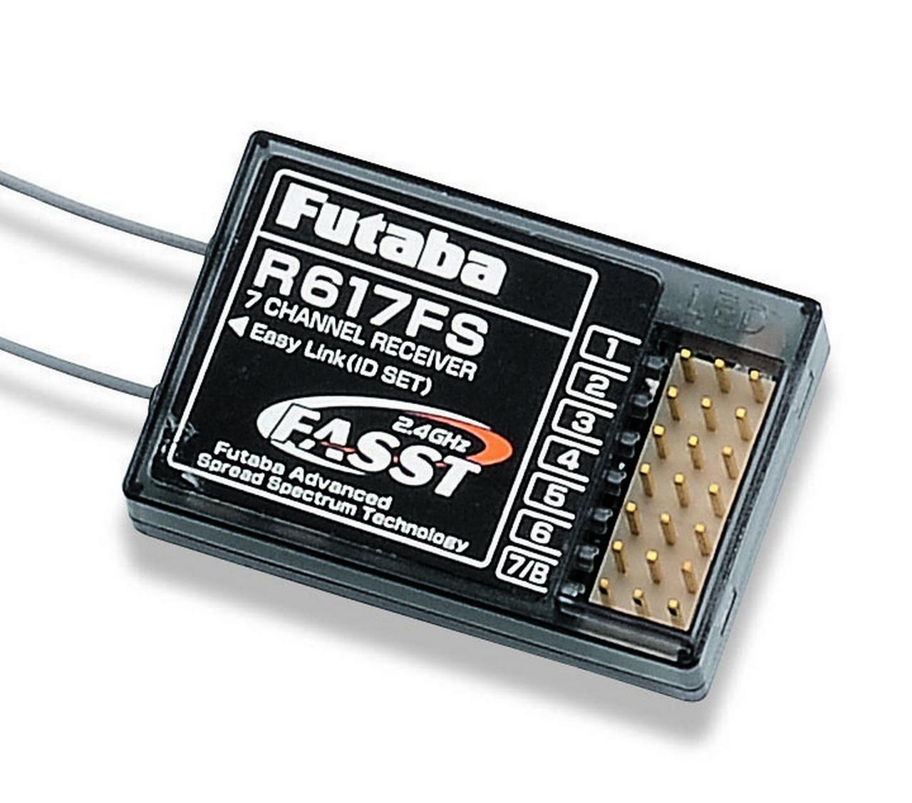 Futaba R617Fs 2.4Ghz Fasst 7-Channel Receiver - Walmart.com