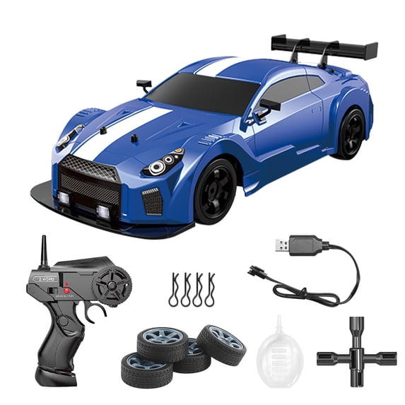 Futhstar 18KM/H Vehicle with LED Lights Drift Car 2.4GHz 1:16 Scale 4WD ...