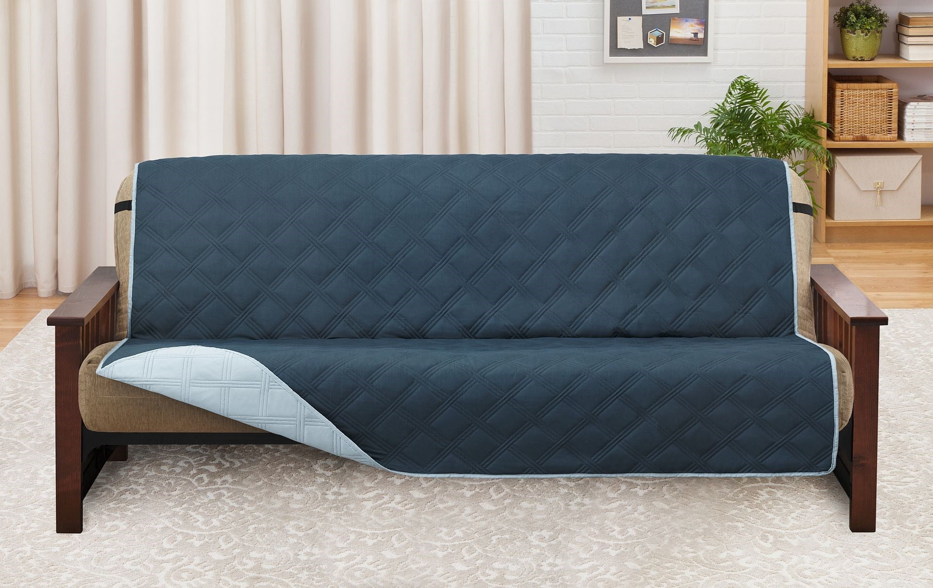 Futon Cover Jade/Teal - Walmart.com