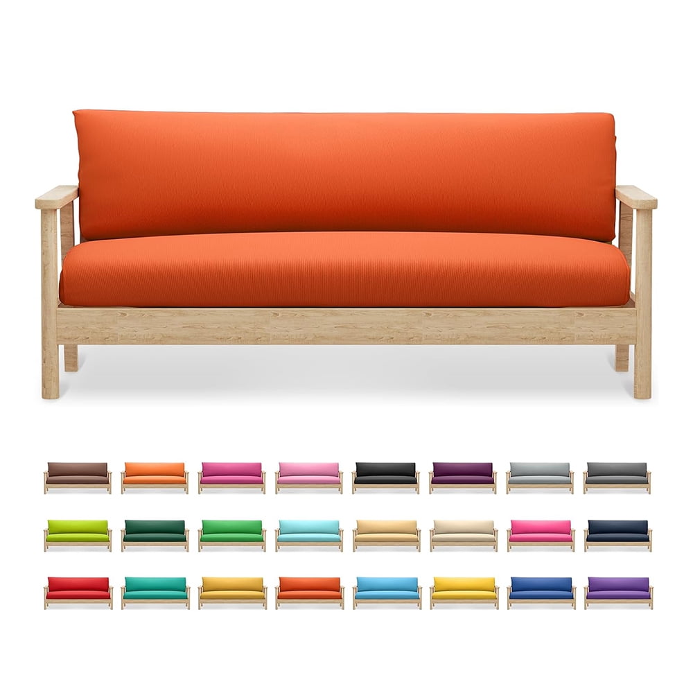Futon Cover Mattress Cover Stretch Foldable Sofa Bed Covers Washable ...