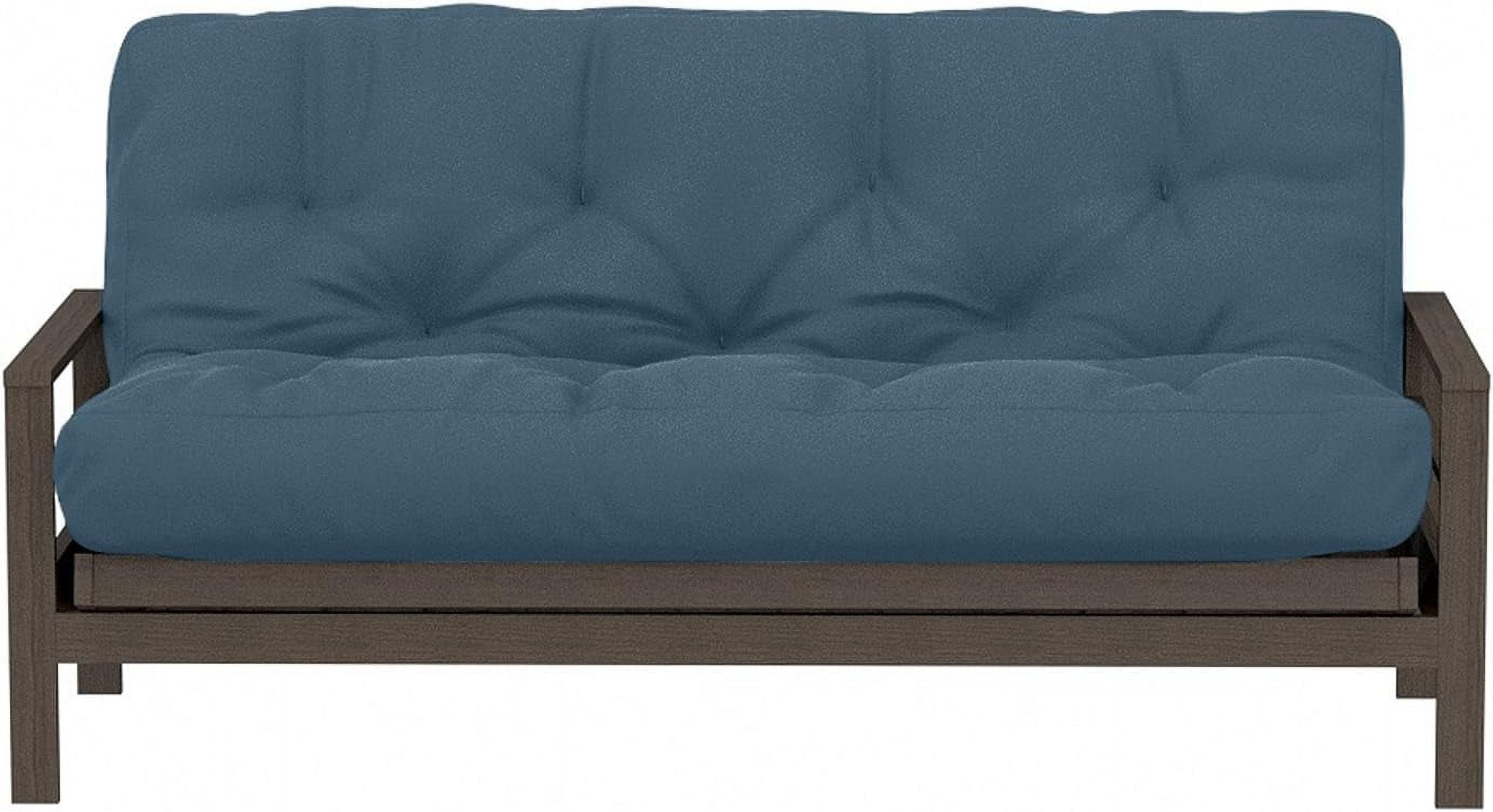 by The Futon Factory 6 inch Foam Futon Mattress - Solid Hunter Green ...