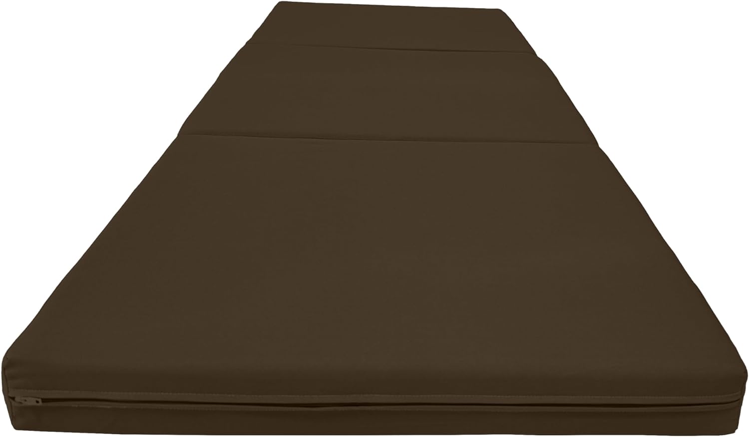 Futon Furniture Brown Trifold Foam Beds 3 x 27 X 75 Inch, Floor Tri ...