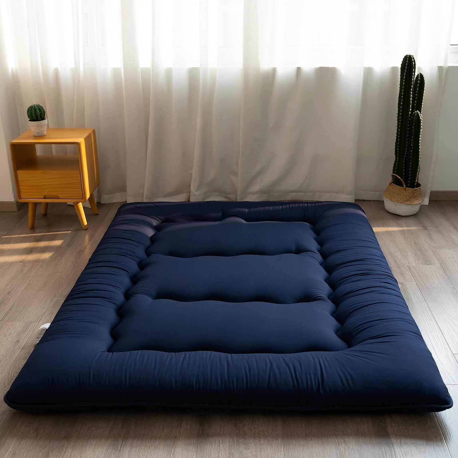 Futon Mattress Japanese Floor Mattress Thicken Futon Sleeping Pad for ...