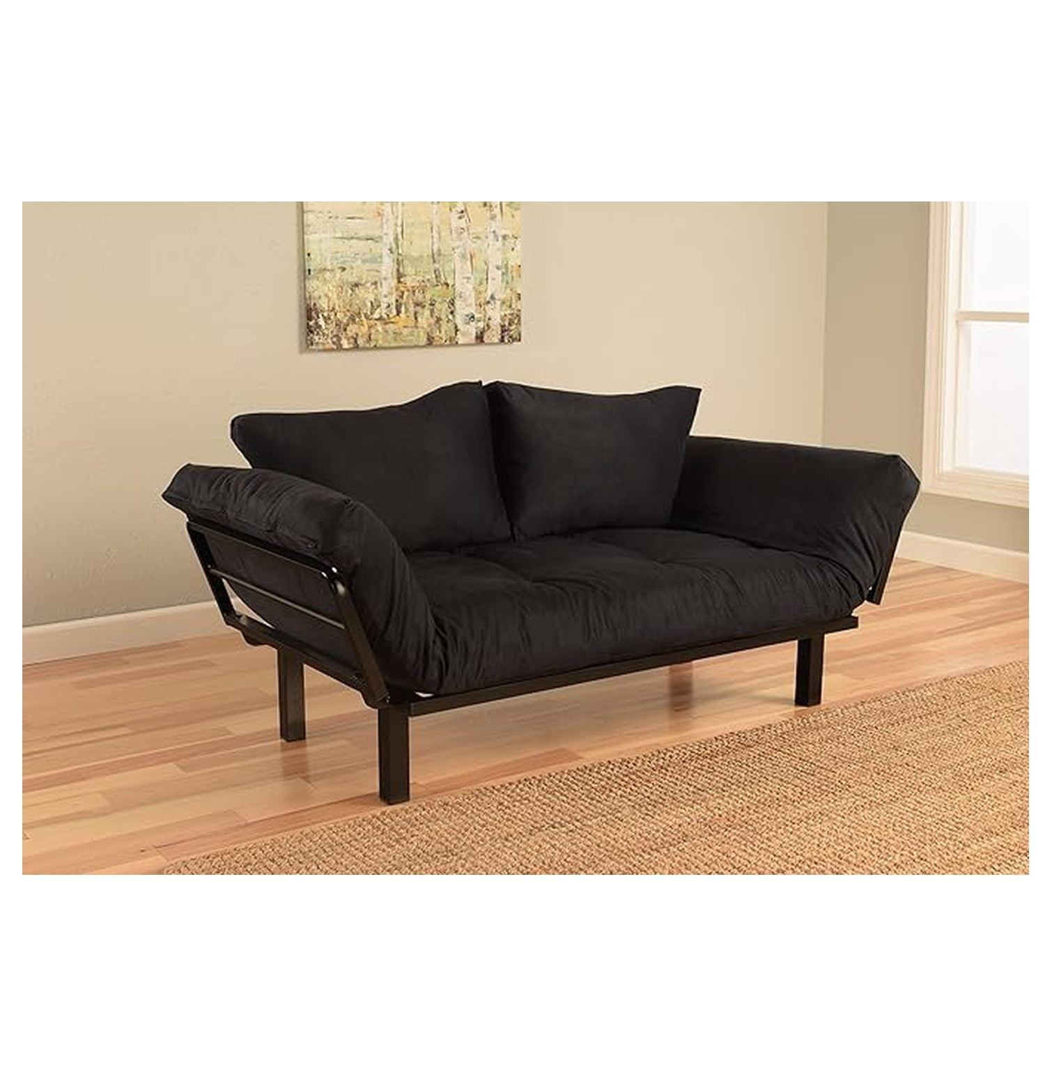 Futon Mattress Replacement Cover for Small Lounging Futon - Cover ONLY ...