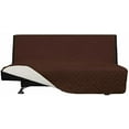 Futon Sofa Slipcover Reversible Sofa Cover Armless Couch Cover Water ...
