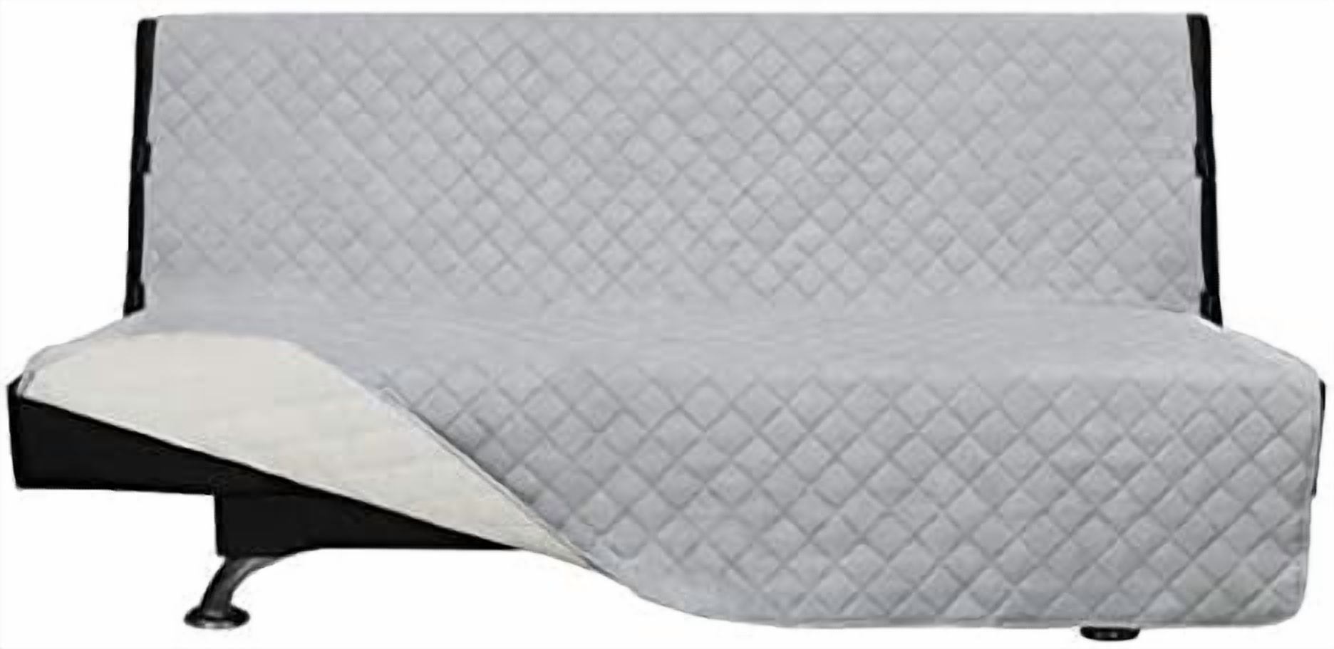 Futon Sofa Slipcover Reversible Sofa Cover Armless Futon Cover ...