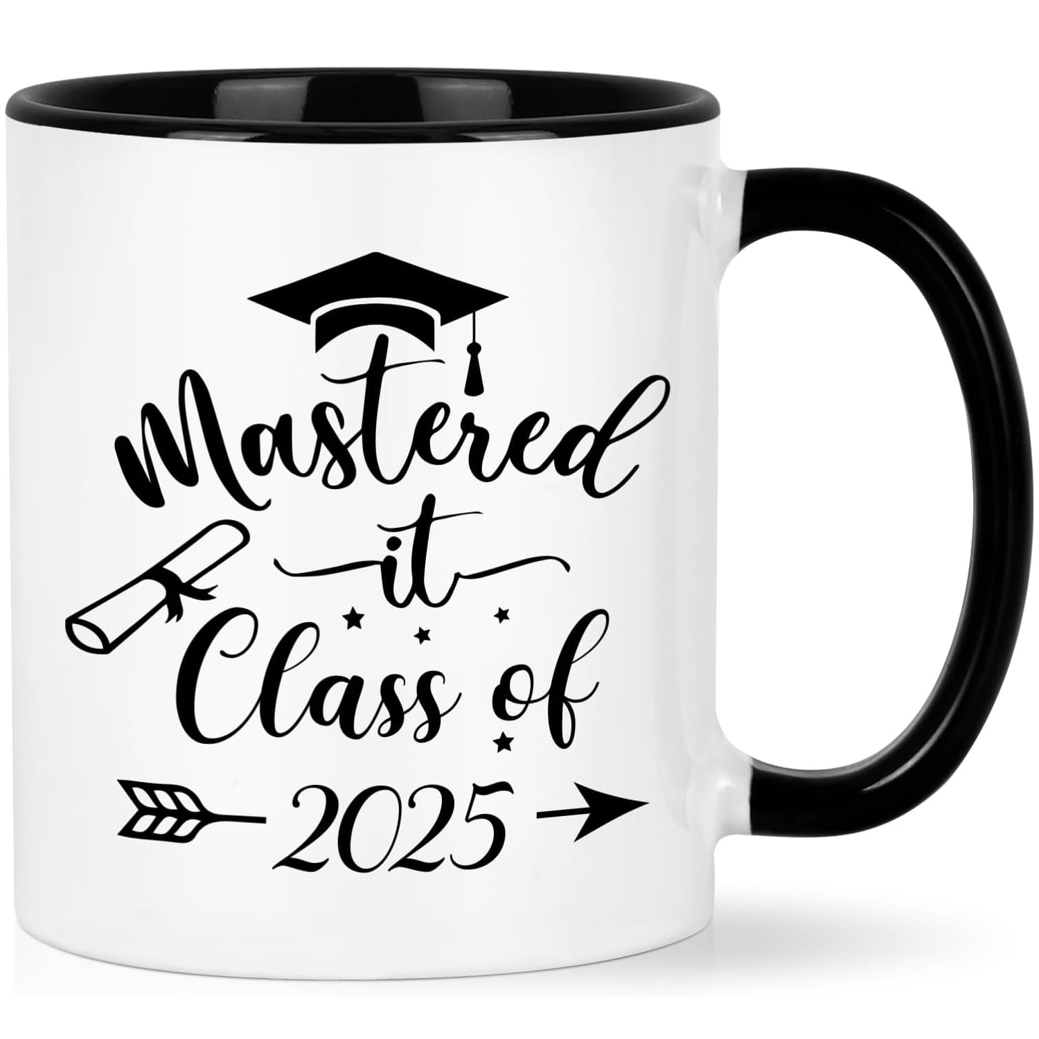 Futtumy Masters Graduation Gift Mug, Class of 2025, 11 fl oz Ceramic ...