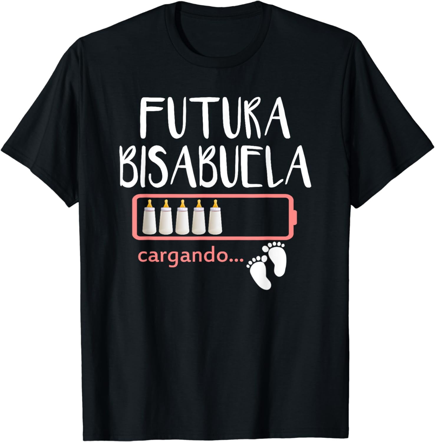 Futura Bisabuela Spanish Pregnancy Announcement T-Shirt - Walmart.com
