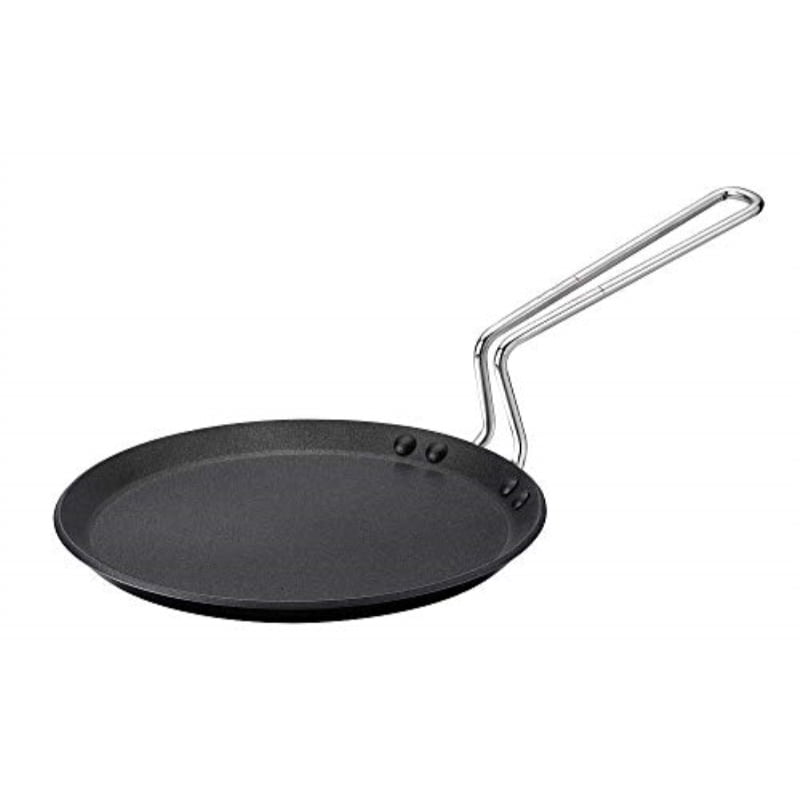 Futura IQFT30 Nonstick 12-Inch Flat Tava Griddle for Induction ...