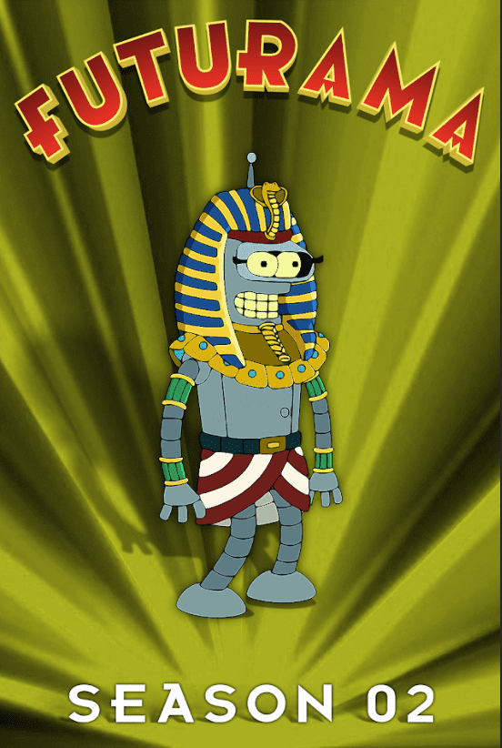Futurama 1999 Poster 24x36 - Season 2, Animated Sci-Fi Comedy with ...