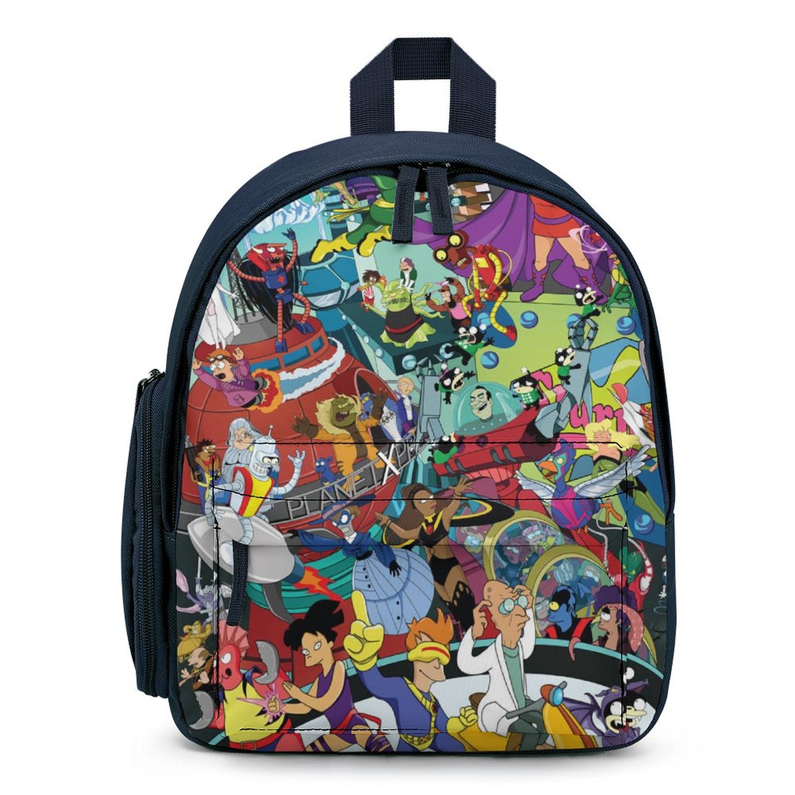 Futurama Animation Backpack Lightweight Adjustable Daypack Schoolbag ...