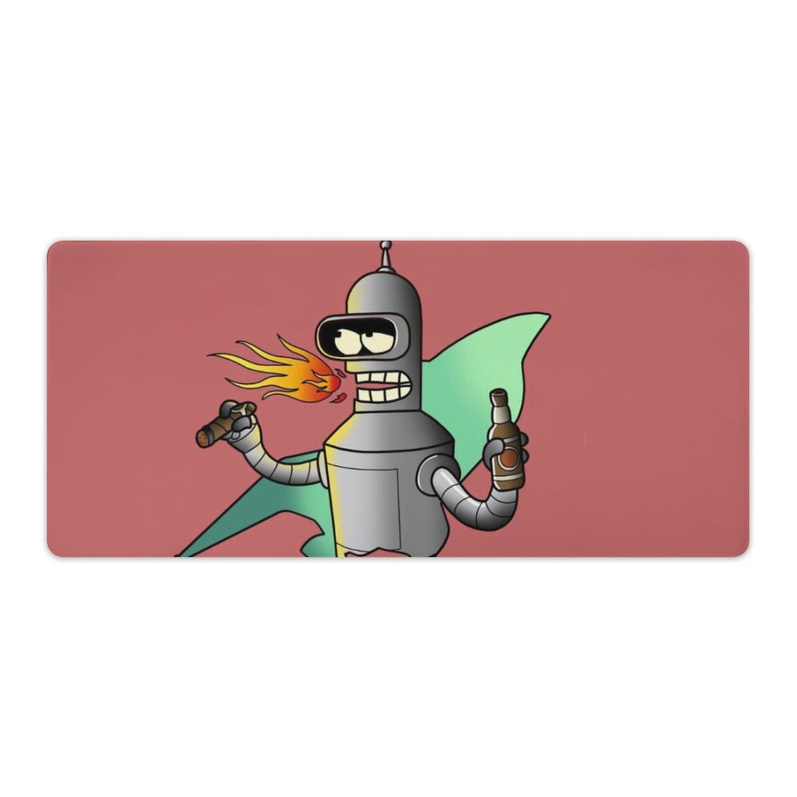 Futurama Bender Beer Mouse Pad No-sliped Large Mousepad Extended Gaming ...