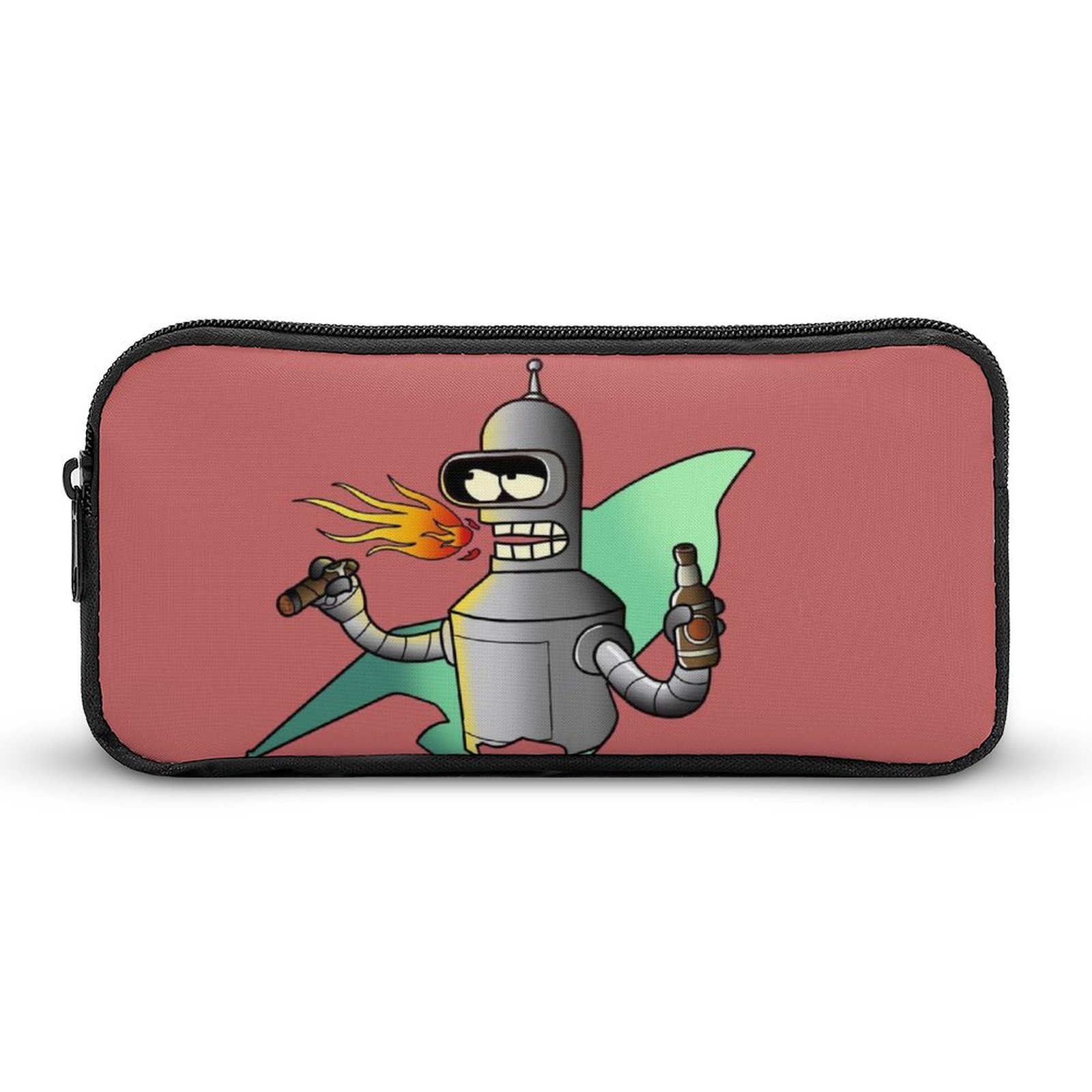 Futurama Bender Beer Pen Bag Pencil Case Makeup Bag Stationery Bag Coin ...