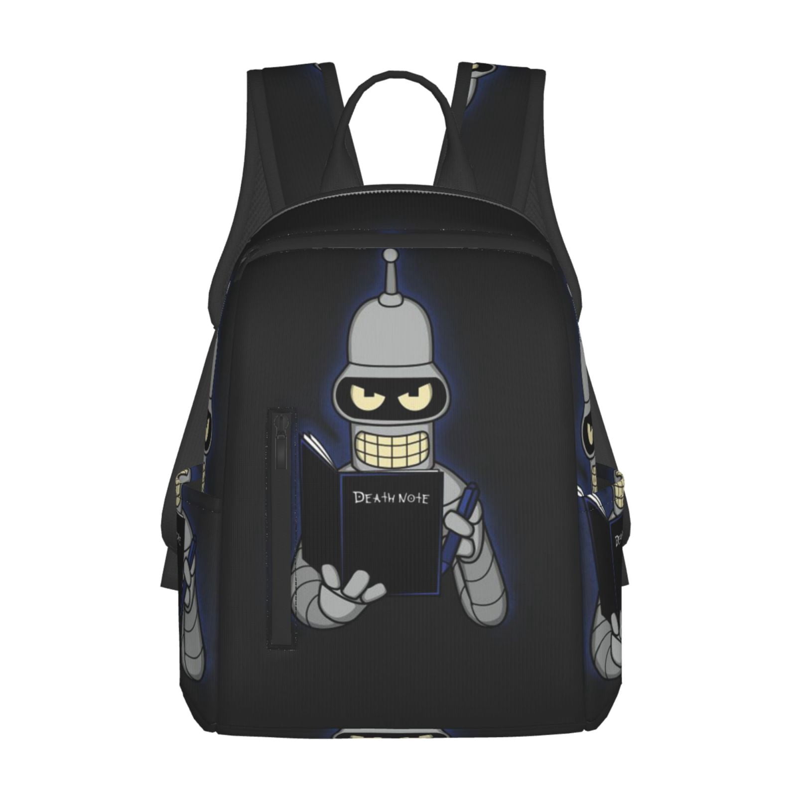 Futurama Bender Bending Backpack Bookbag School Bag Unisex Daypack ...