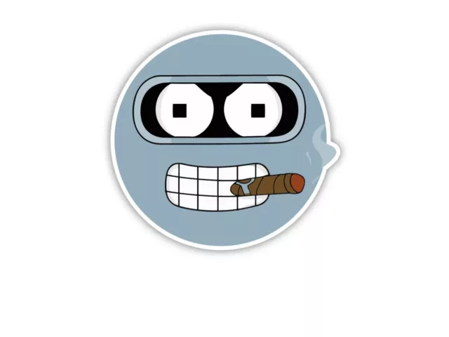 Futurama Bender Cartoon Sticker Laptop Wall Car Phone Kids Childphone ...