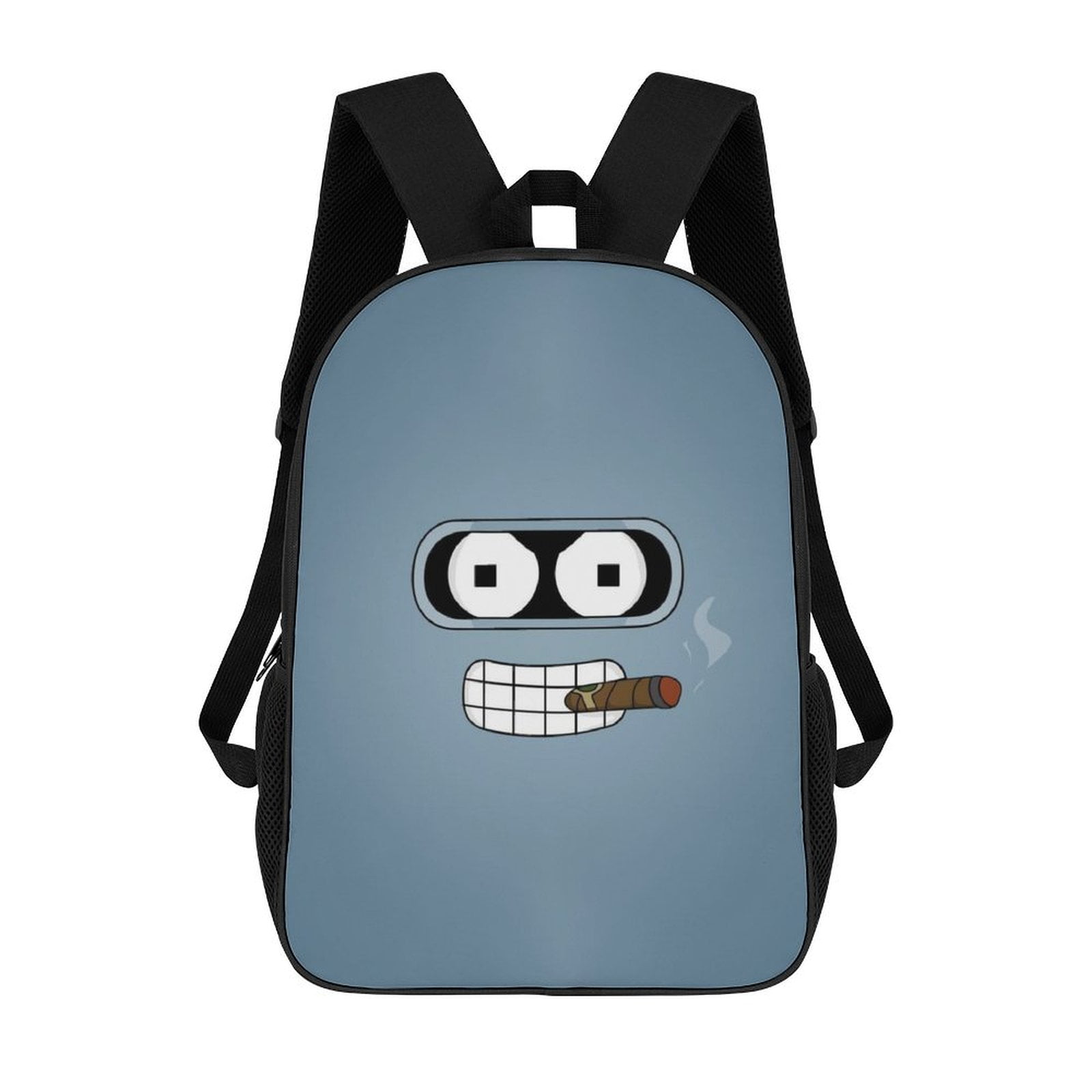 Futurama Bender Face Backpack Daypack Fashion School Bag Satchel ...