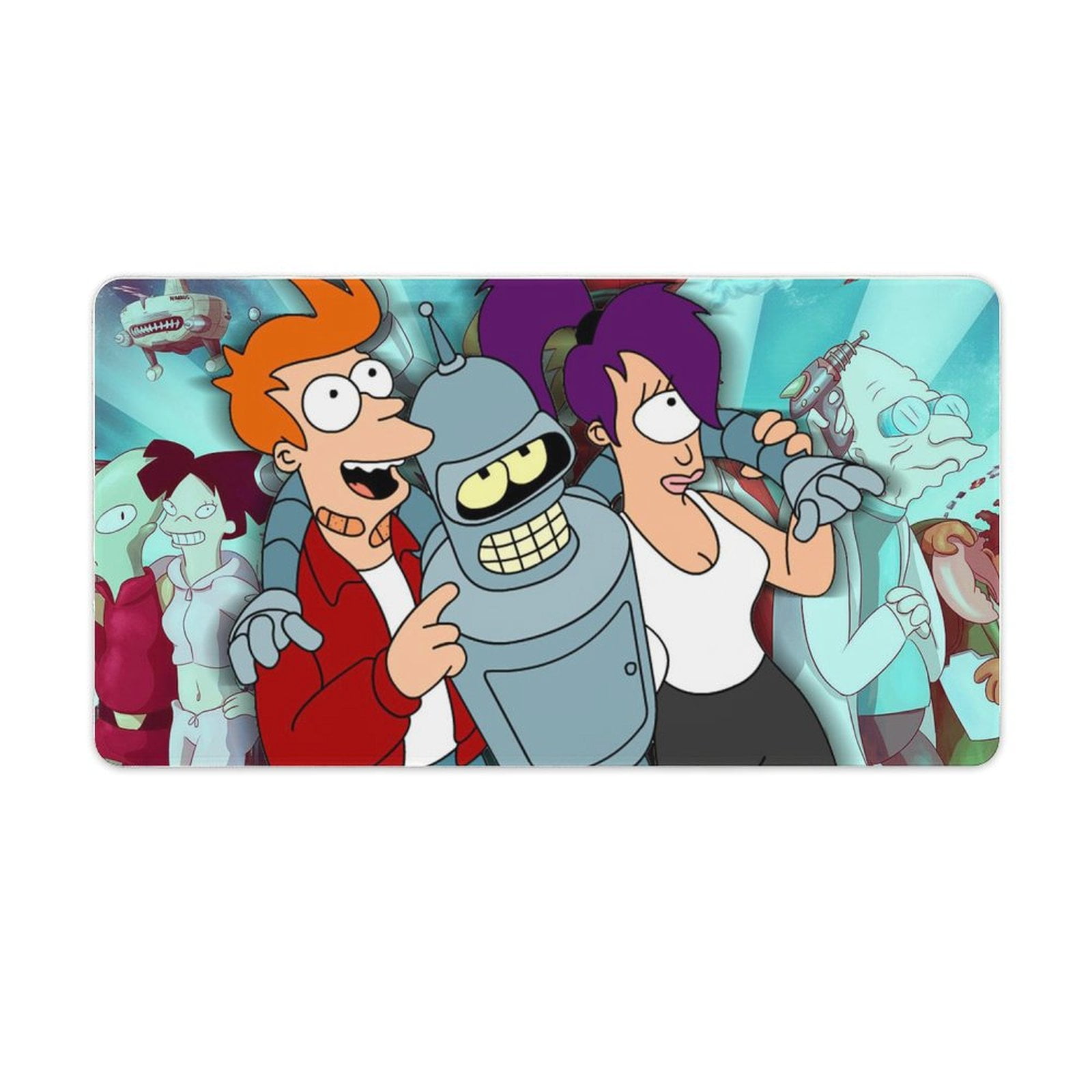 Futurama Characters Mouse Pad No-sliped Large Mousepad Extended Gaming ...