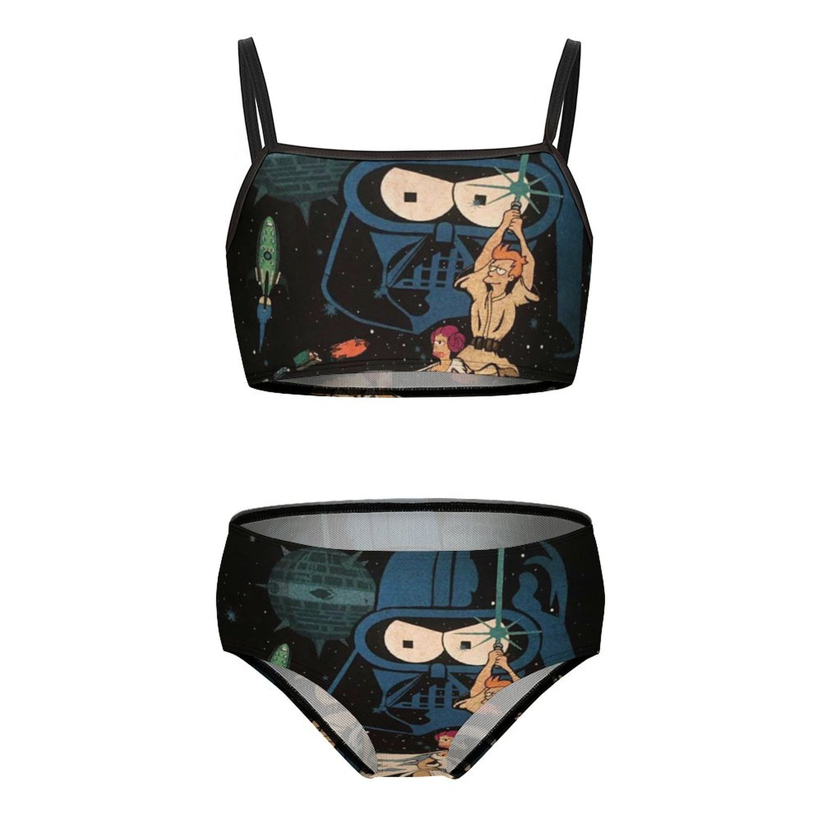 Futurama Girls Bikini Swimsuits Two-piece Beach Bathing Suit Swimwear 6-7Y(110cm) - Walmart.com