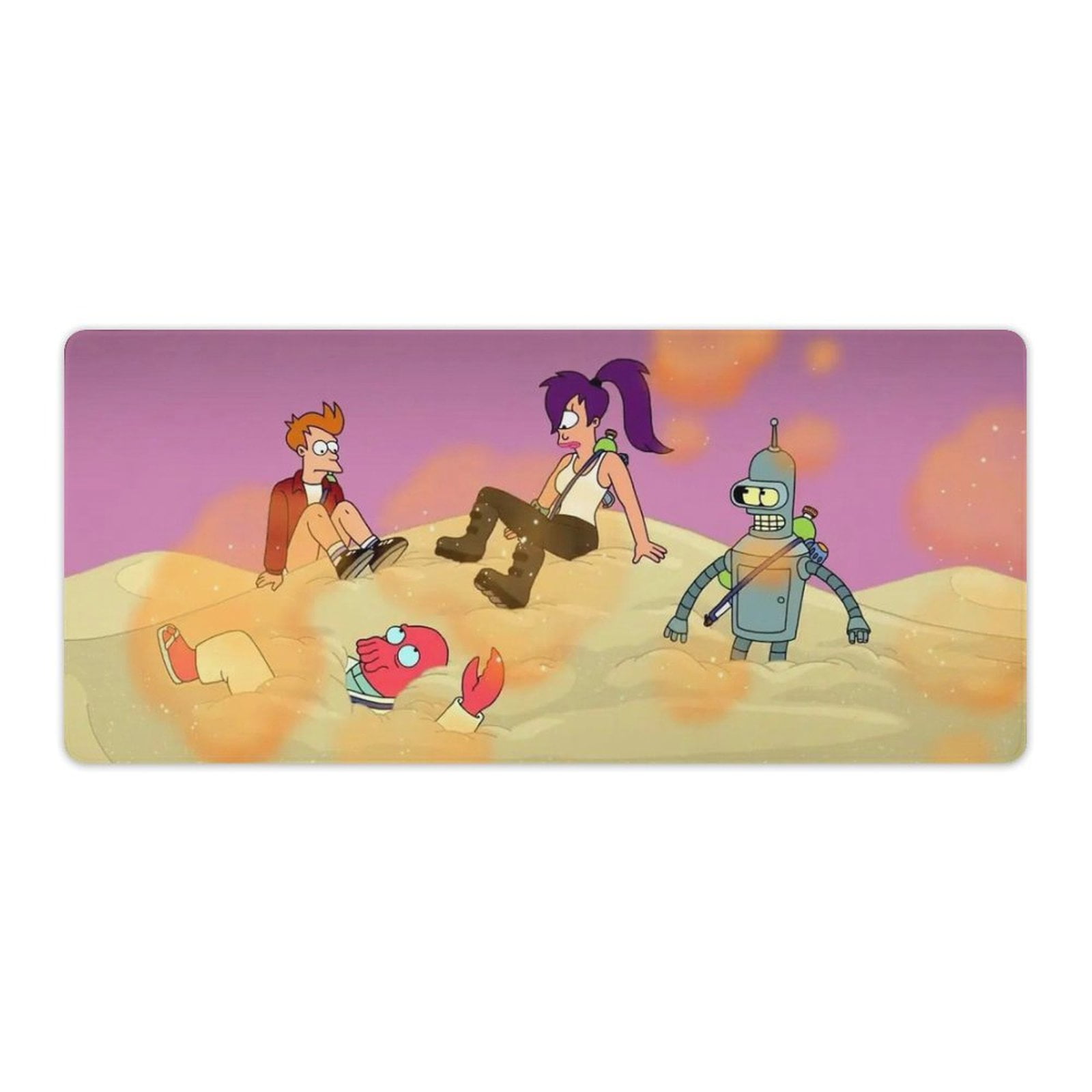 Futurama Mouse Pad No-sliped Large Mousepad Extended Gaming Desk Mat ...