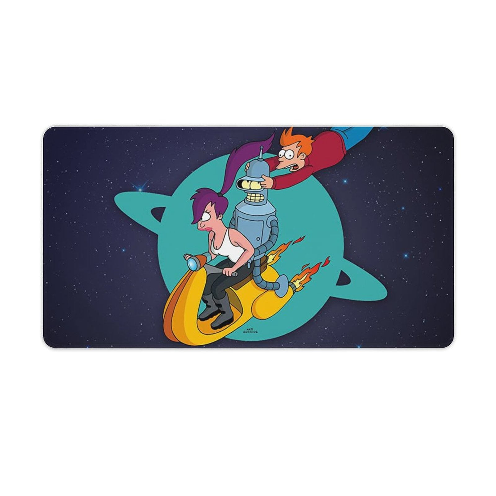 Futurama Mouse Pad No-sliped Large Mousepad Extended Gaming Desk Mat ...