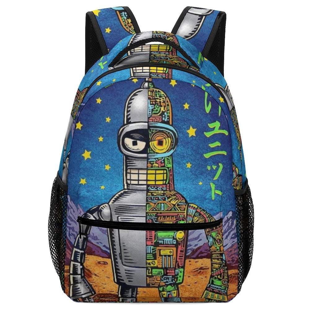 Futurama Small Backpack Cute Shoulder Bag Knapsack Casual Daypack ...