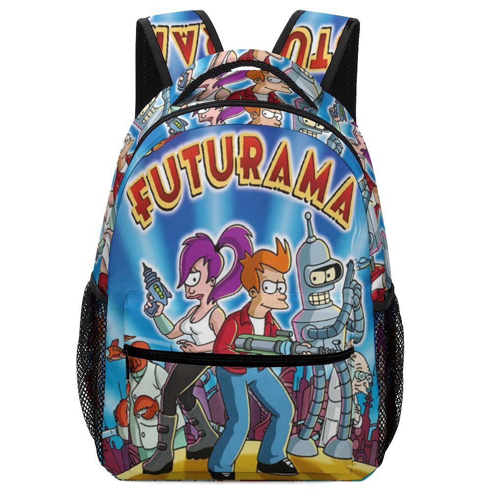 Futurama Small Backpack Cute Shoulder Bag Knapsack Casual Daypack ...