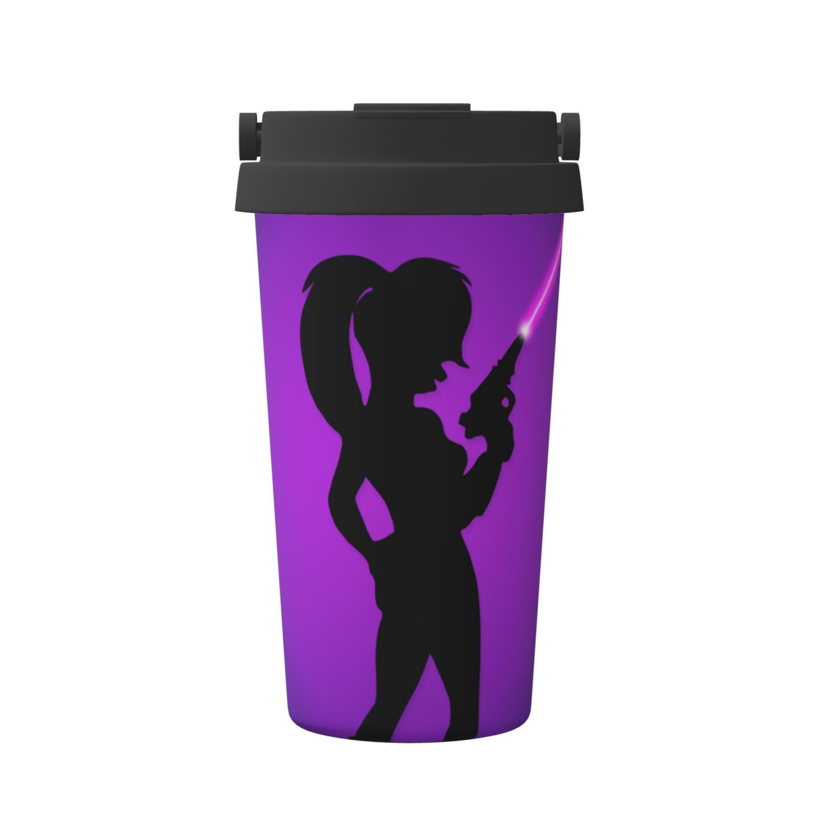 Futurama Turanga Leela Portable Insulated Coffee Mug Unisex Thermos Cup ...