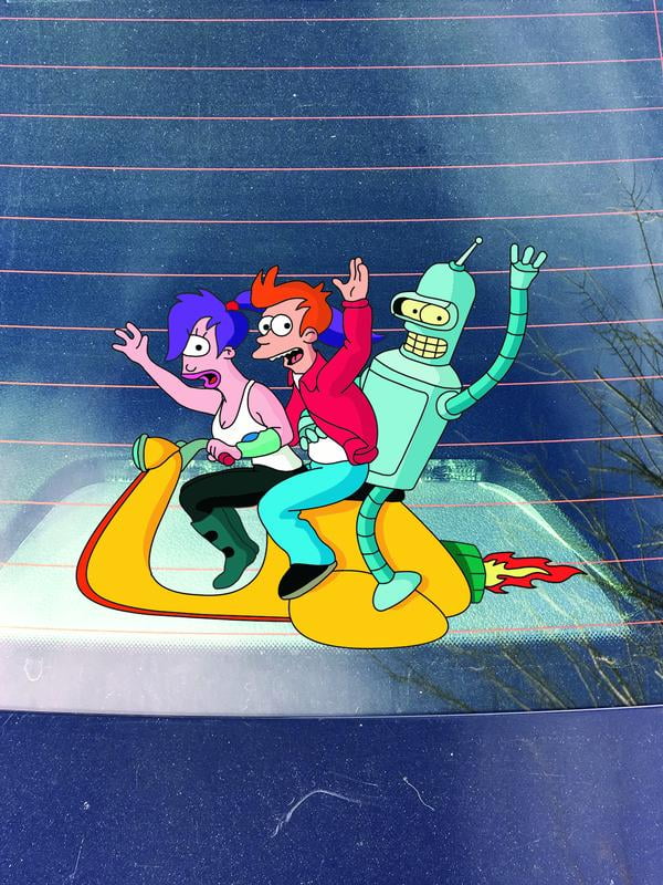 Futurama Vinyl Decals Stickers ( Two Pack ) | Cars Trucks Vans Walls ...