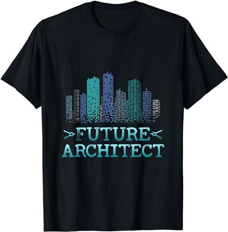 Future Architect Plan Draw Structure Planner Site Architect T-Shirt ...