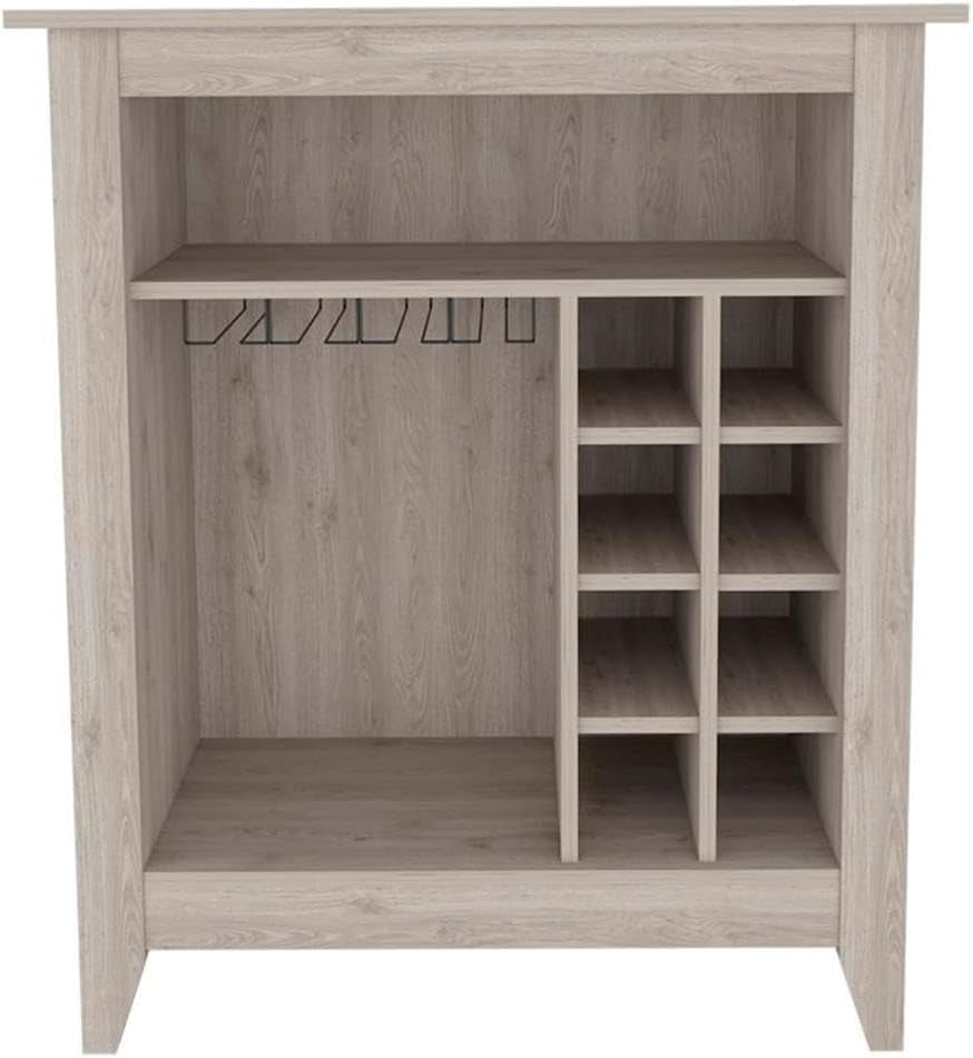 Future Bar Cabinet, with Six Wine Cubbies, One Open Drawer, and One ...