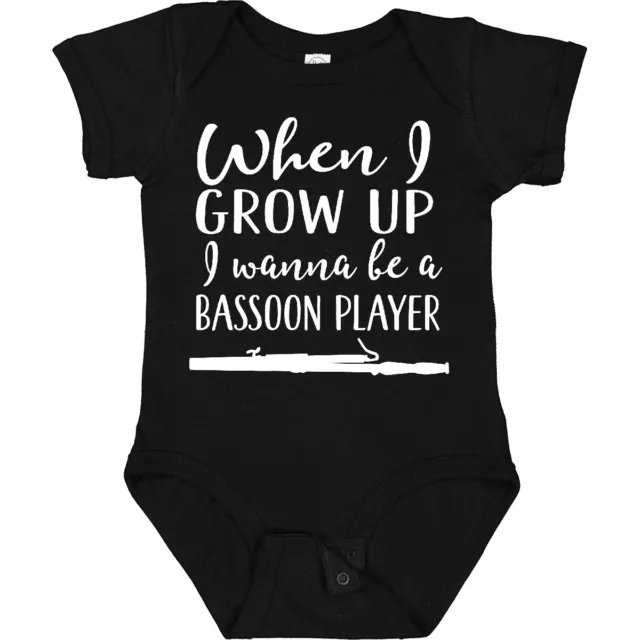 Future Bassoon Player Bassoonist Gift Infant Creeper Band Orchestra ...