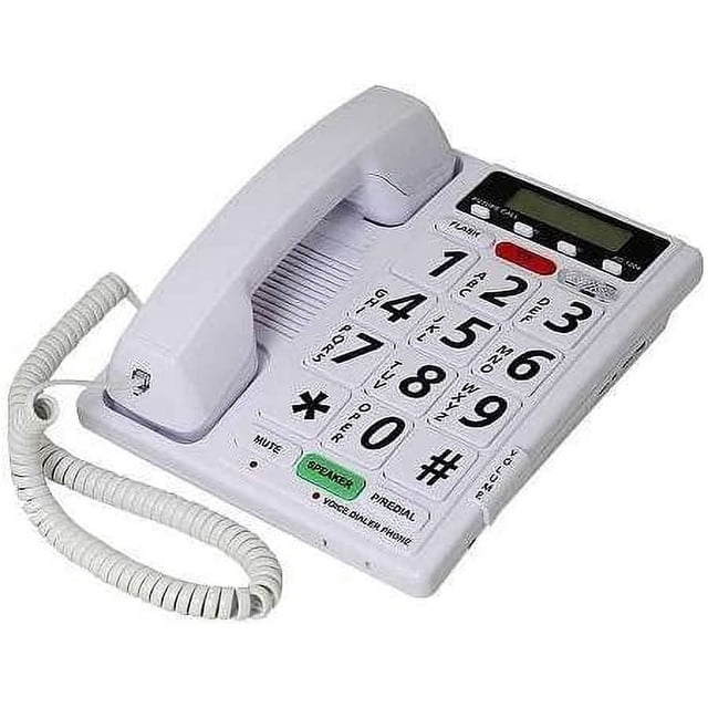 Future-Call Home Device: FC-1204 Amplified Voice Dialer Phone for ...