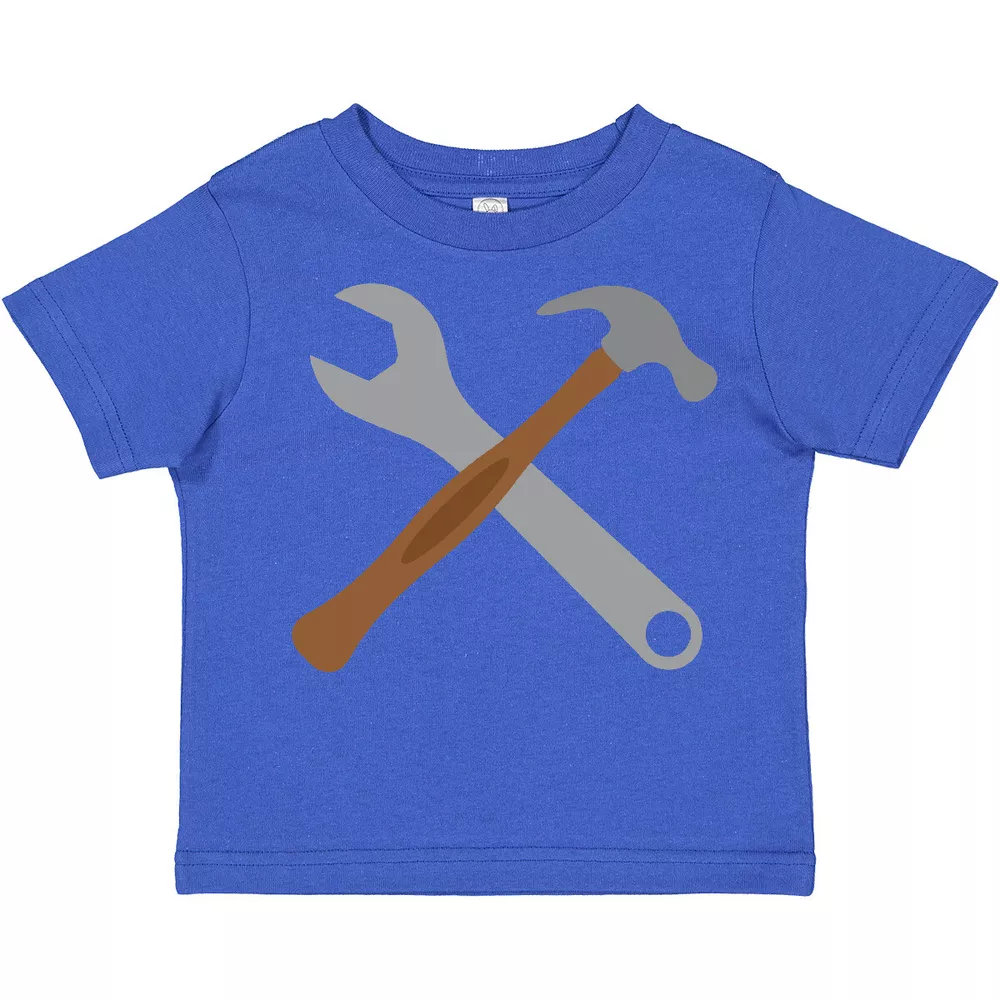 Future Carpenter Tools Hammer Wrench Toddler T-Shirt Handyman Repair ...