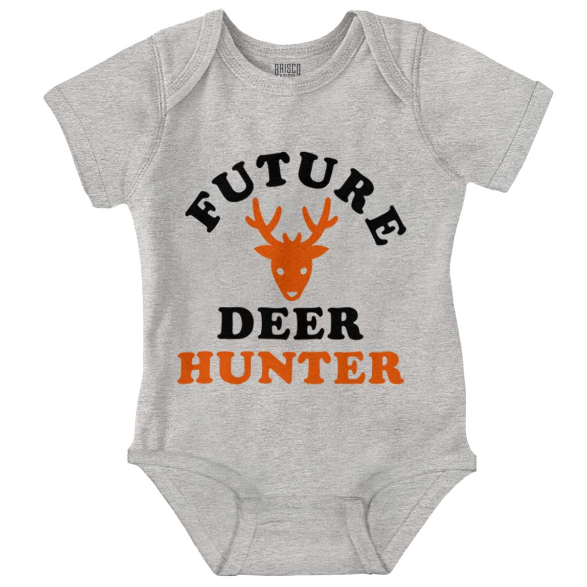 Future Deer Hunter Buck Hunting Bodysuit Jumper Boys Infant Baby Brisco ...