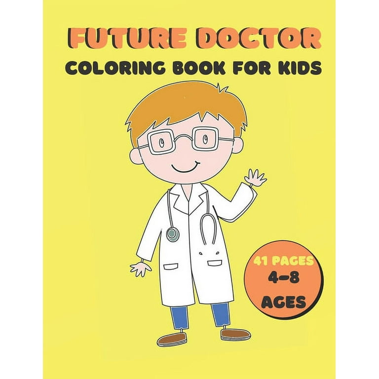 kids coloring pages doctor kit