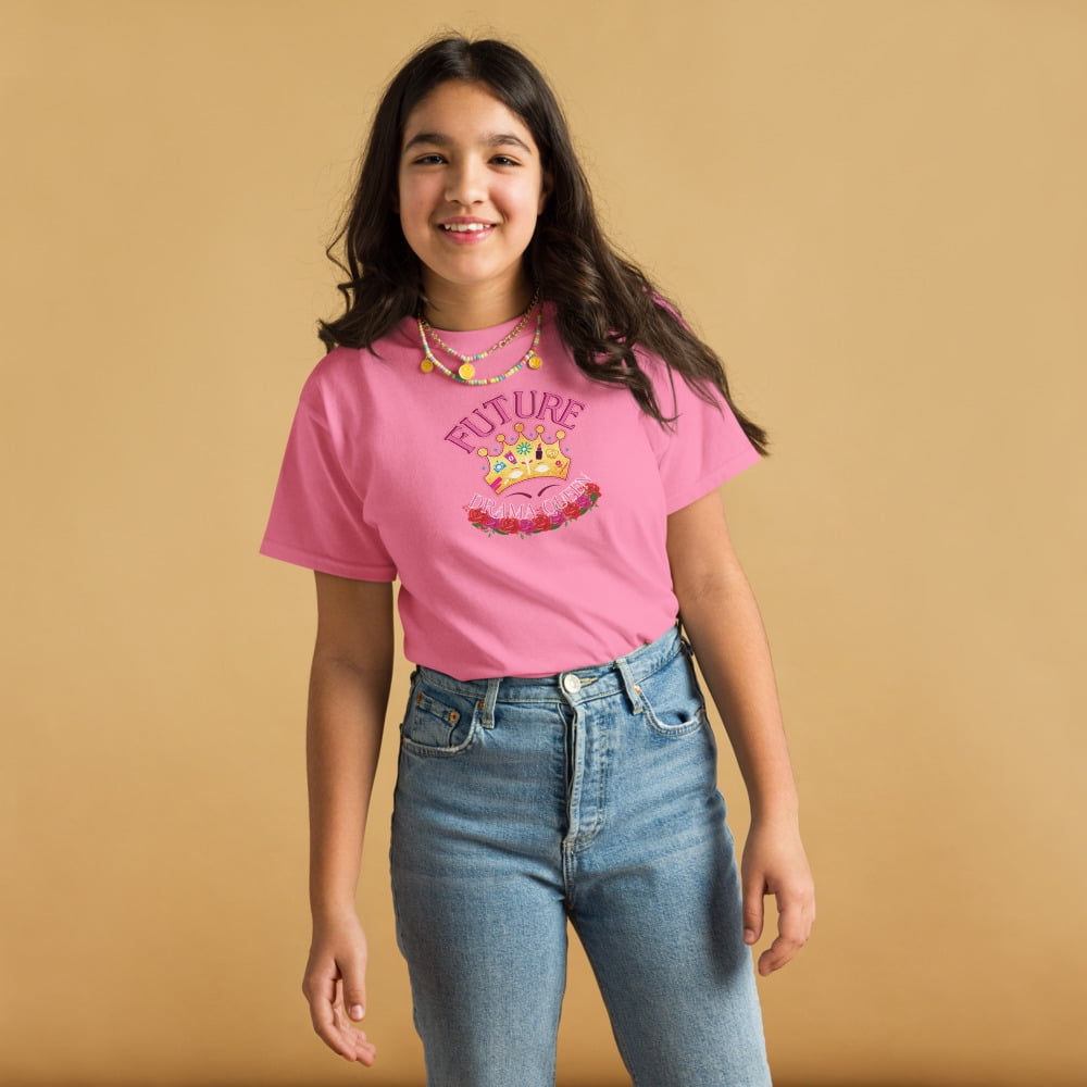 Future Drama Queen- Girl's Youth classic tee (Azalea, M) - Walmart.com