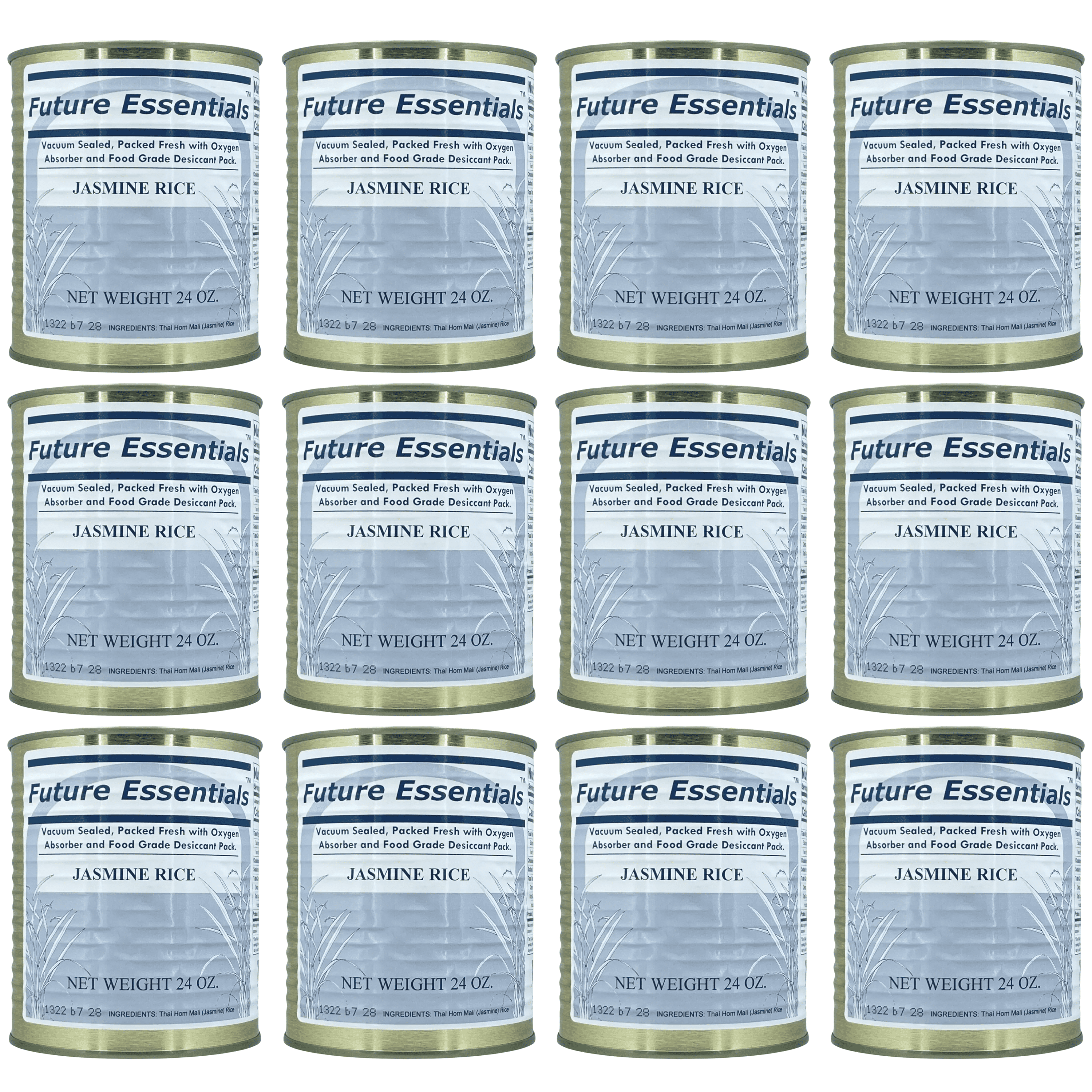 Future Essentials Survival Supply: Long Term Storage Jasmine Rice, 25 ...