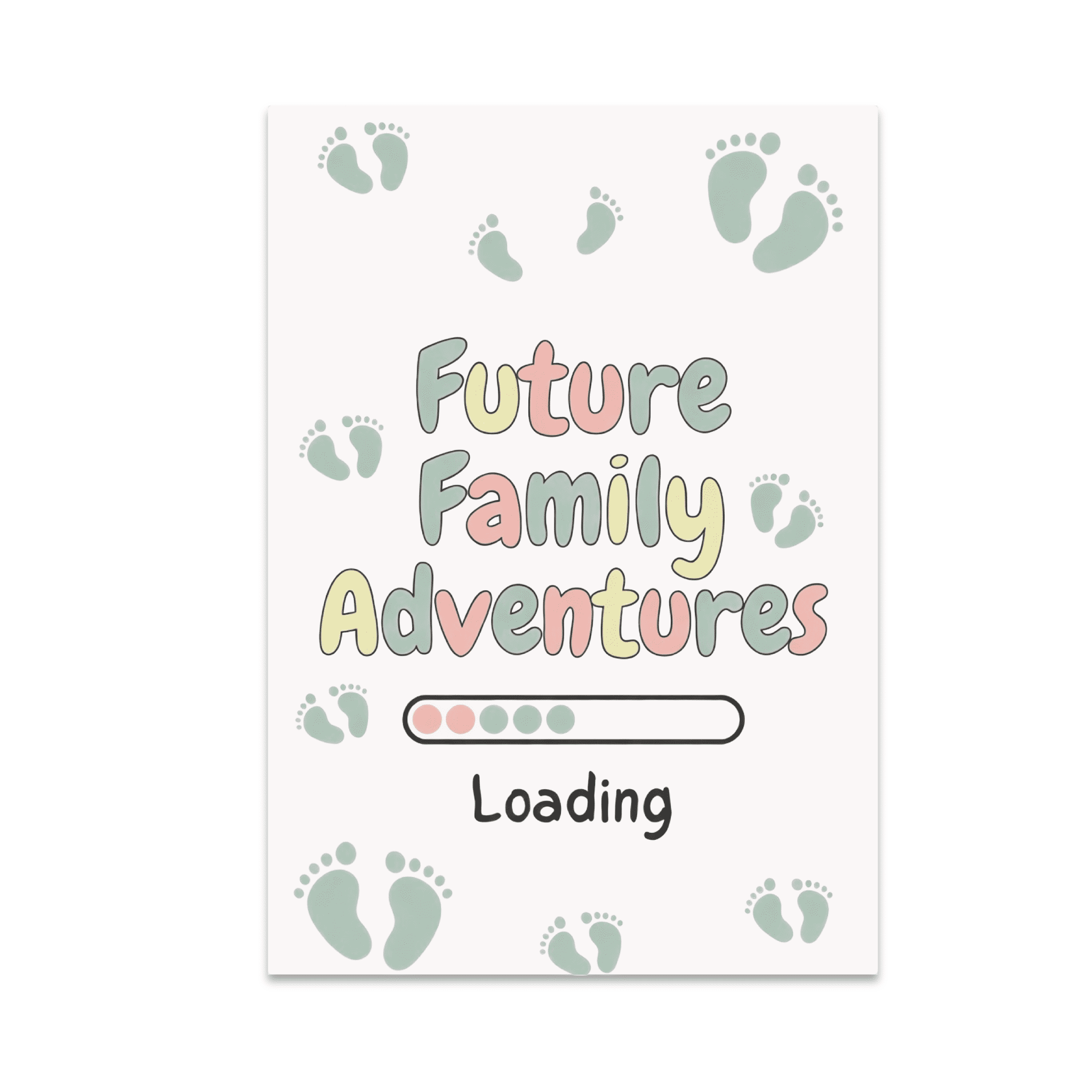 Future Family Adventures Loading - Expecting Parents - 13x19 Poster ...