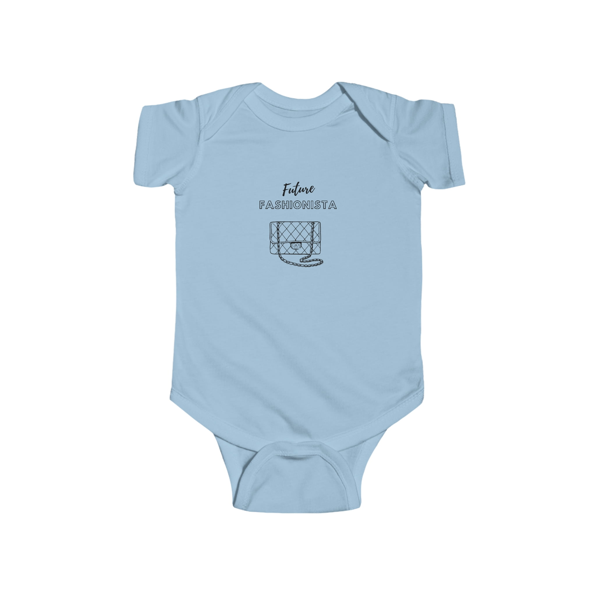 Future Fashionista Chain Infant Onesie - Walmart.com