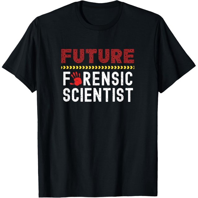 Future Forensic Scientist Detective Crime Scene Investigator T-Shirt ...