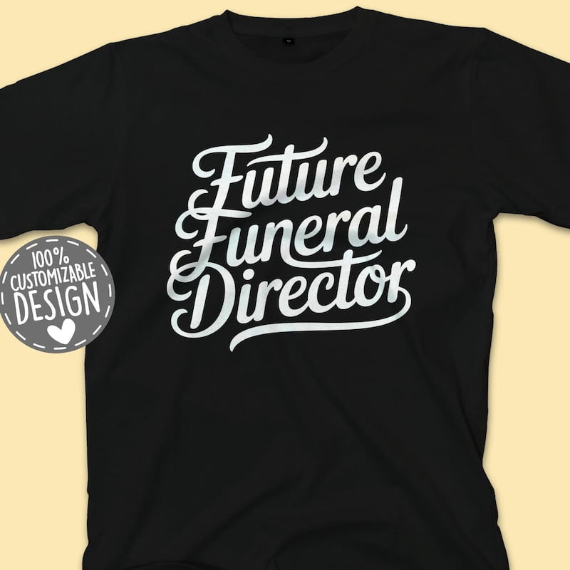 Future Funeral Director Mortician Undertaker Morbid Humor Graphic,for ...