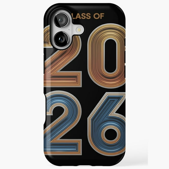 Future Graduate Class of 2026 College University Year Phone Case with ...