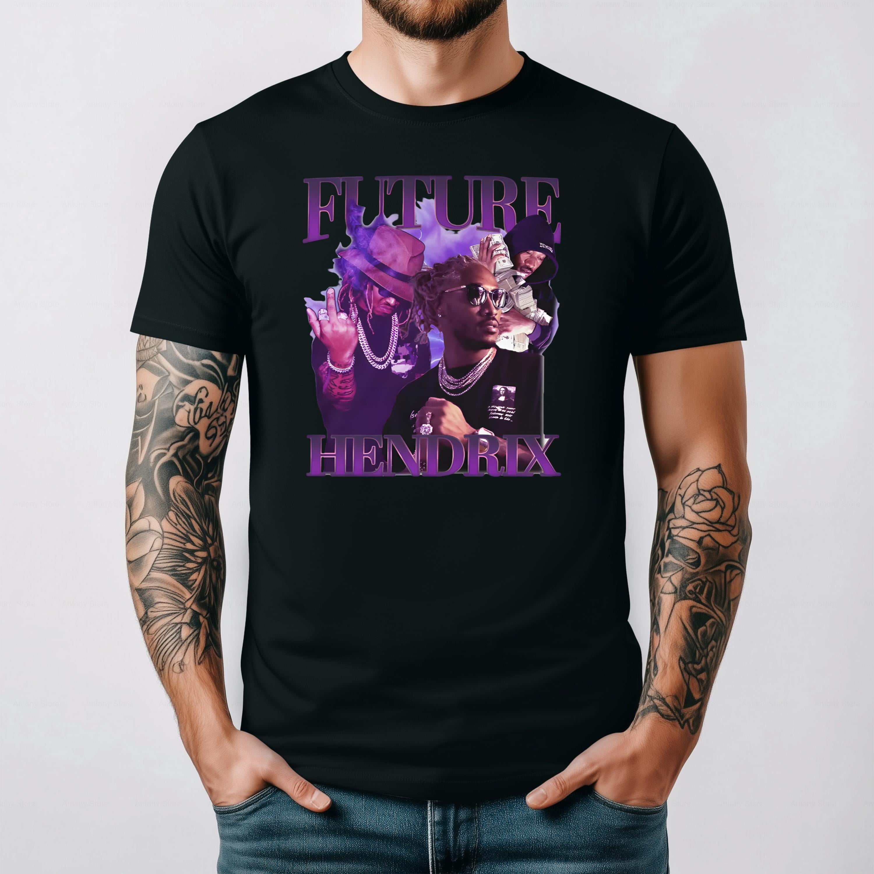 Future Hendrix Pluto Draco Trap Rapper Graphic Tee up to size 5XL ...