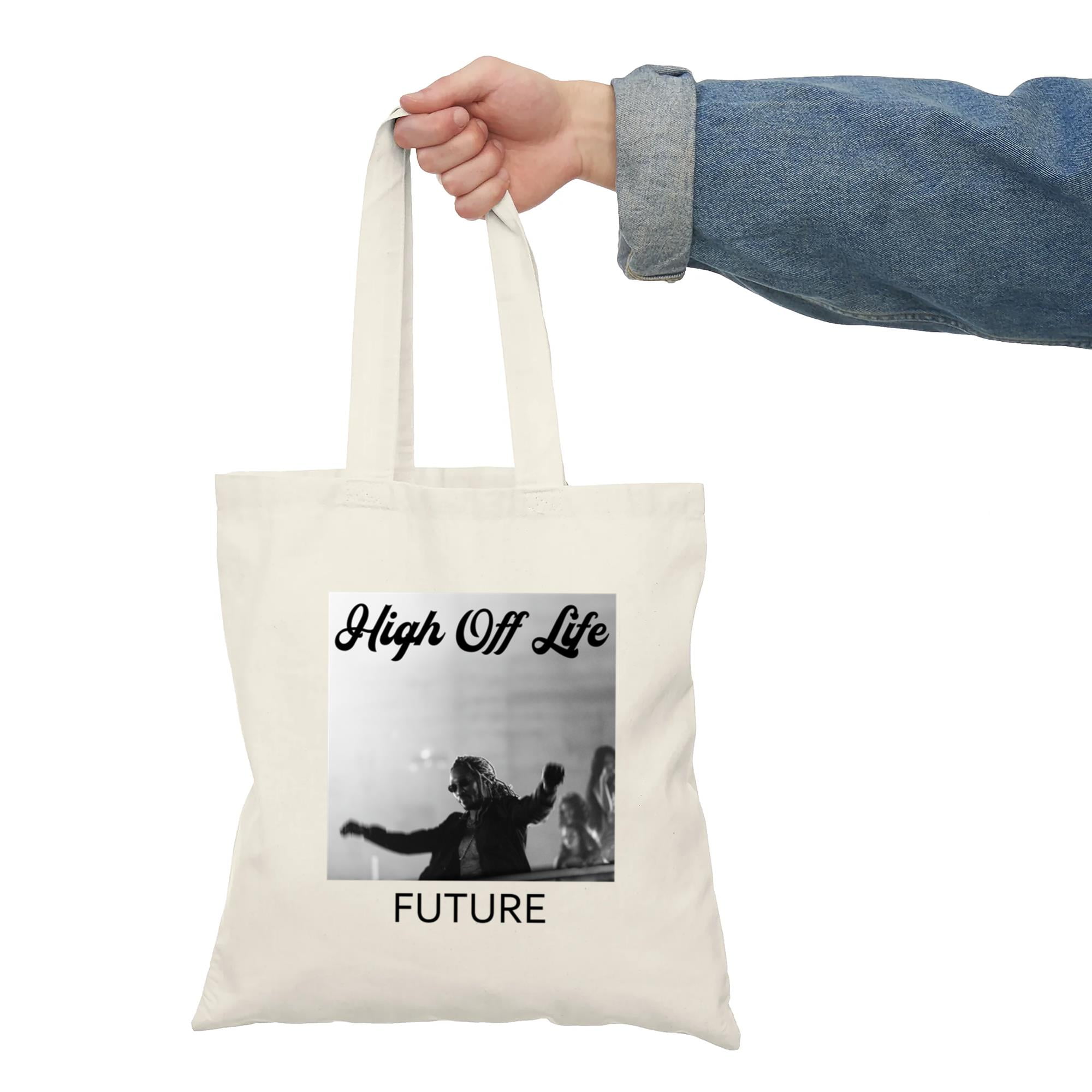 Future High Off Life Vintage Retro Hip Hop Trap Music Pluto Album Cover Tote Bag Unisex ...