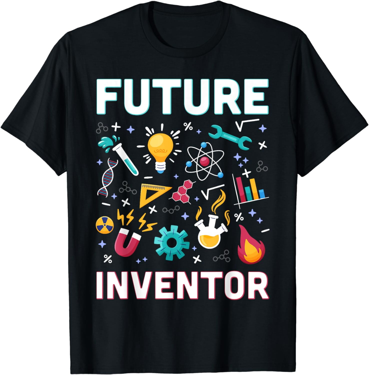 Future Inventor Exploration Invention Smart Creator Kids T-Shirt ...