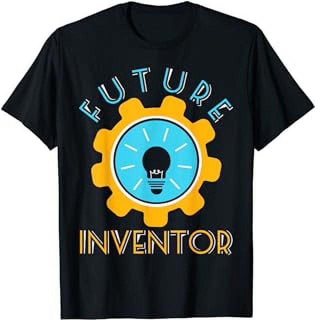 Future Inventor Future Scientist Squad Lightbulb Creator Kid T-Shirt ...