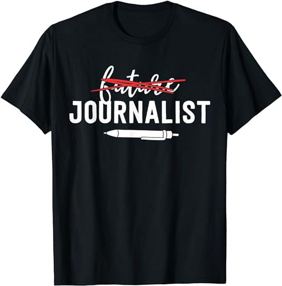 Future Journalist Shirt Journalism Major Gift Graduation T-Shirt ...