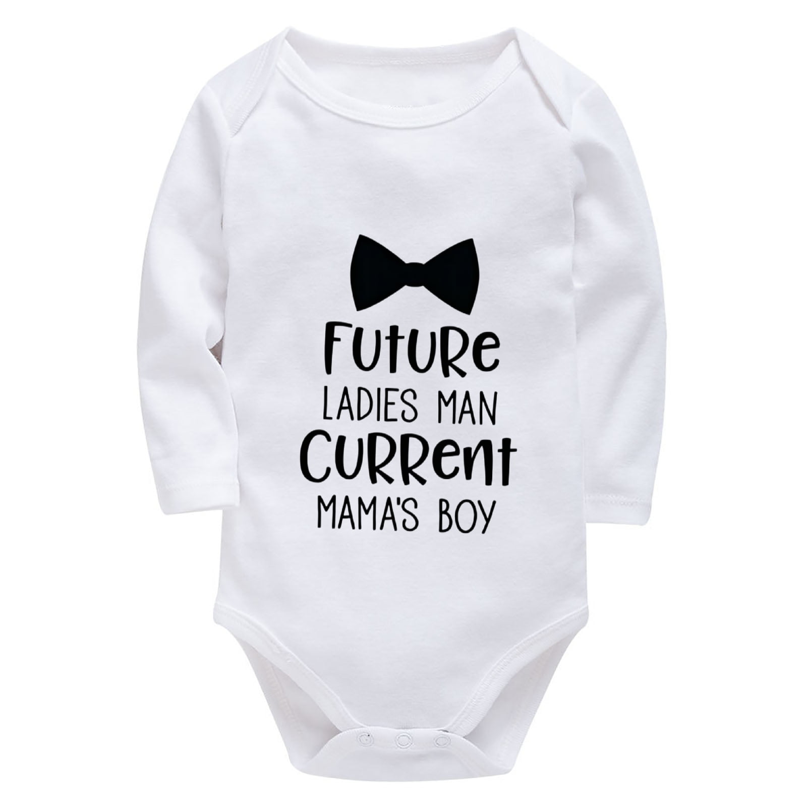 Future Ladies Man Current Mama's Boy Bring Home Outfits for Baby Boy ...