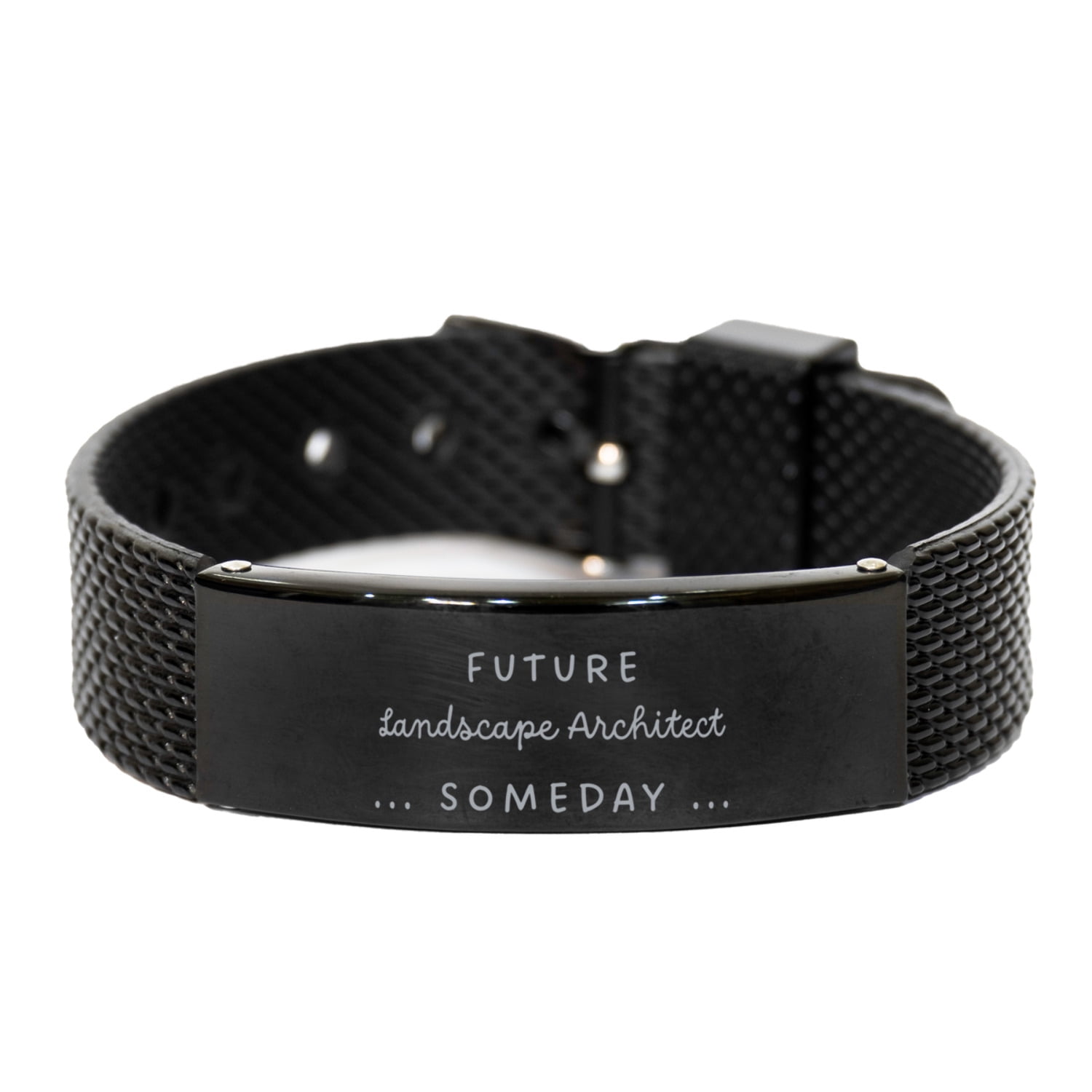 Future Landscape Architect Black Shark Mesh Bracelet - Inspirational ...