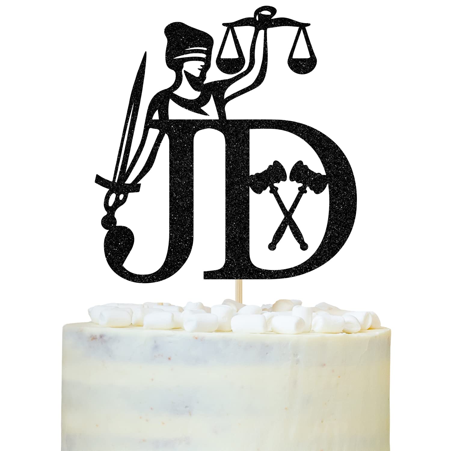 Future Lawyer Cake Topper, It's the JD MDH1for Me, Juris Doctorate Grad ...